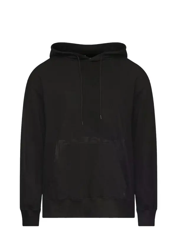 MAISON MARGIELA Unbrushed Cotton Hoodie - Black
