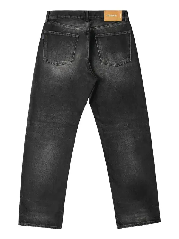 HAIKURE Achilles Faded Jeans - Black
