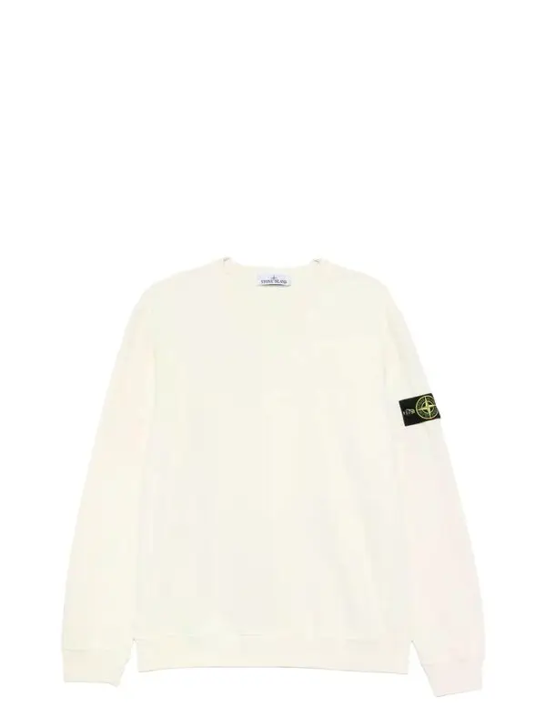 Stone Island Logo-patch Sweatshirt - Neutrals