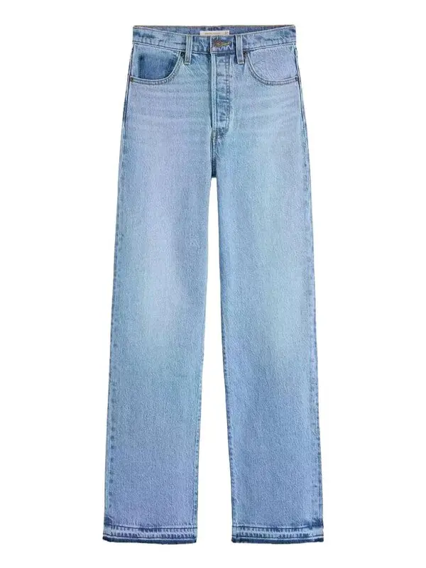 LEVI'S Ribcage Straight-leg Jeans - Blue