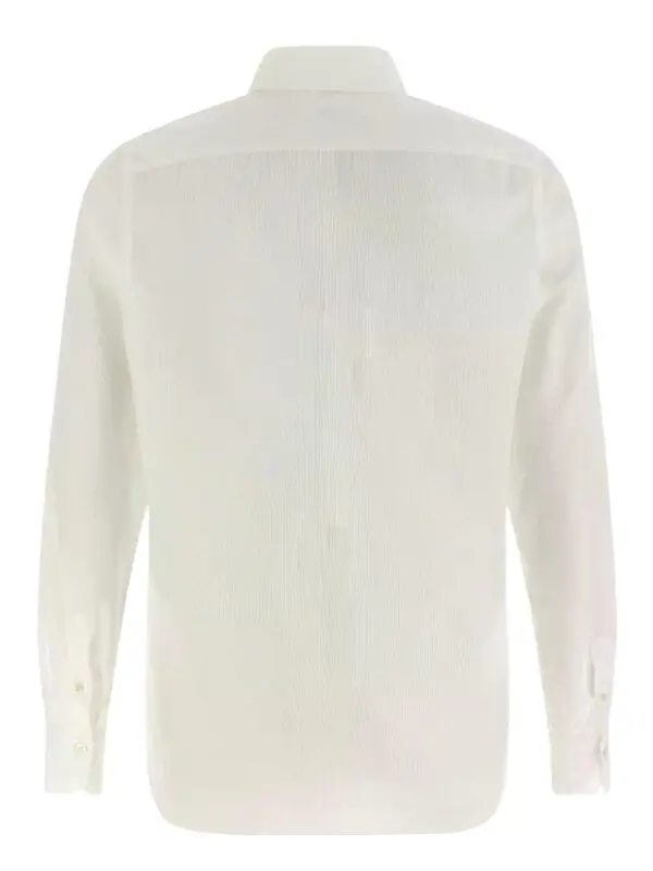 FINAMORE 1925 Gaeta Corduroy Shirt - White