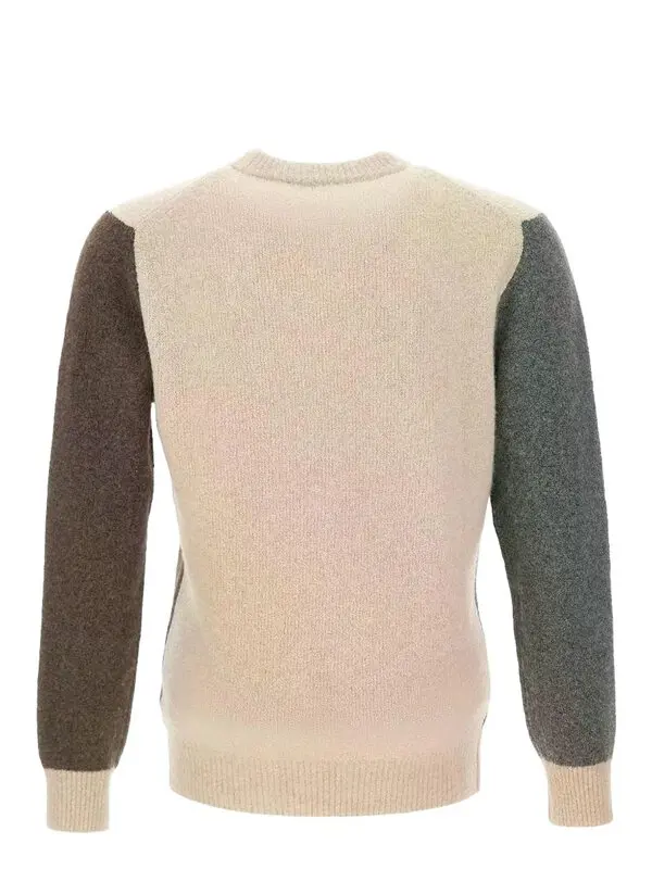 KANGRA Argyle Knit Crew Neck Sweater - Multicolour