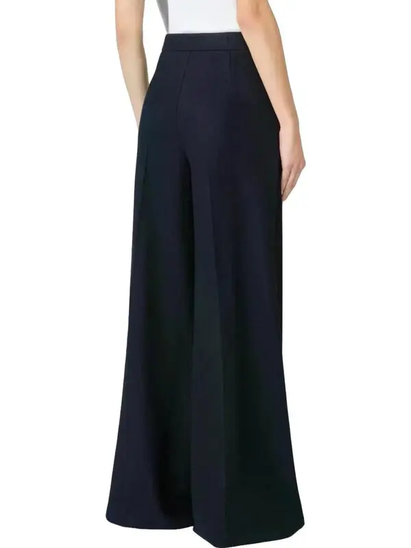 Max Mara Pinza Palazzo Pants - Blue