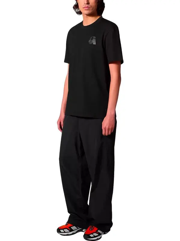 GERTRUDE Logo-print Short-sleeve T-shirt - Black