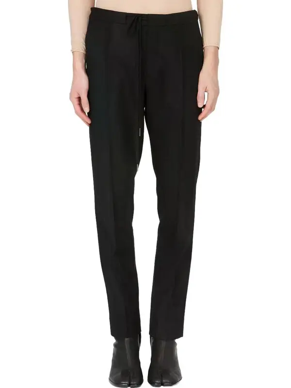 MAISON MARGIELA Drawstring Trousers - Black