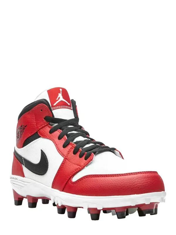 JORDAN 1 Mid Sneakers - Red
