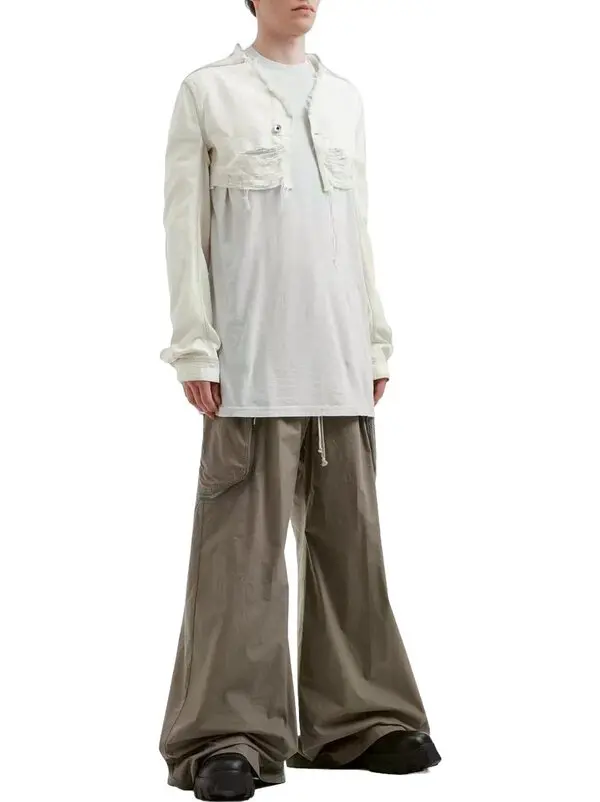 Rick Owens Heizer Belas Trousers - Neutrals