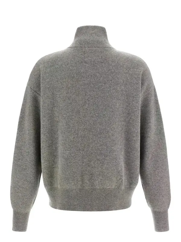 Extreme Cashmere Zip-up Cashmere Cardigan - Grey