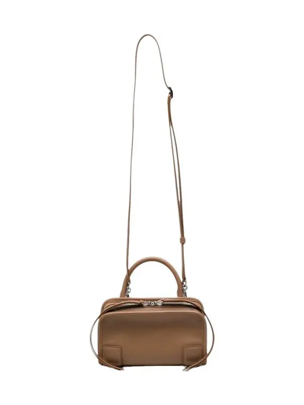 Loewe Amazona Mini Leather Handbag - Brown