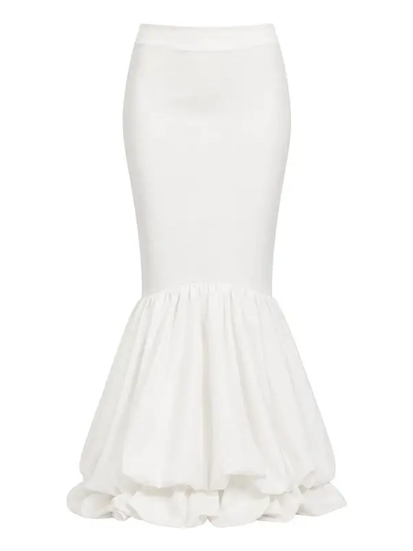 MANDRAGORA Neutrals Zora Ecru Skirt - Beige