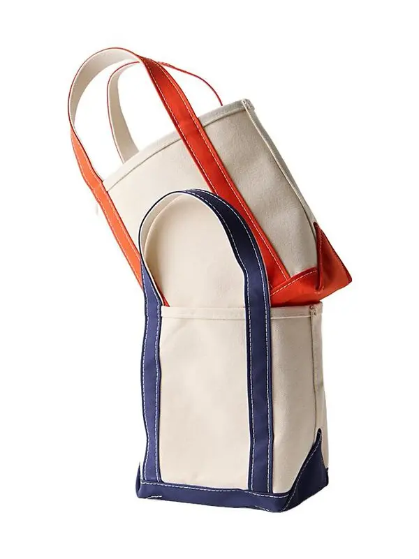 L.l.bean Boat And Tote - Blue Trim