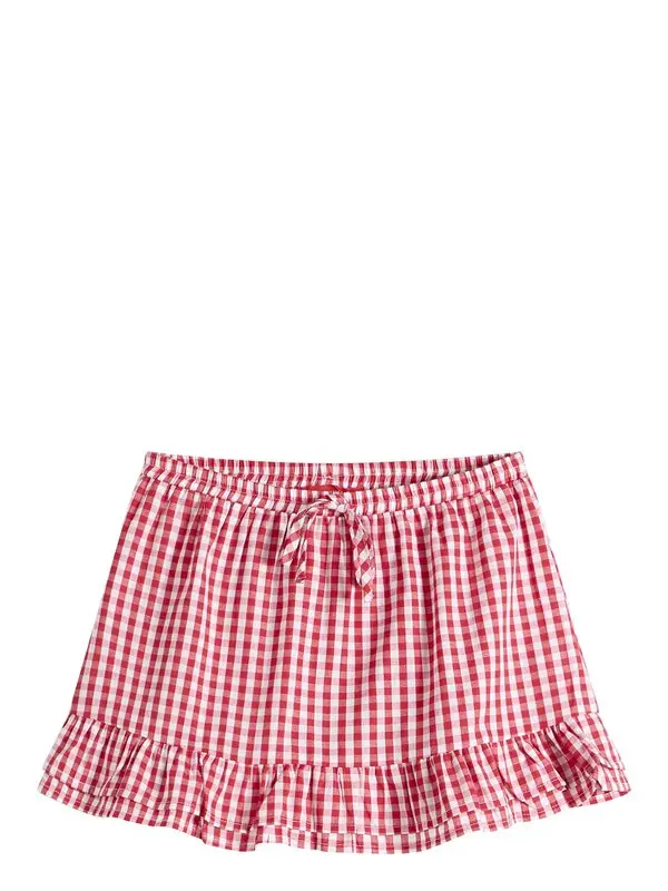 MANY MANY CLOTHES The Bonnie Mini Skirt - Red