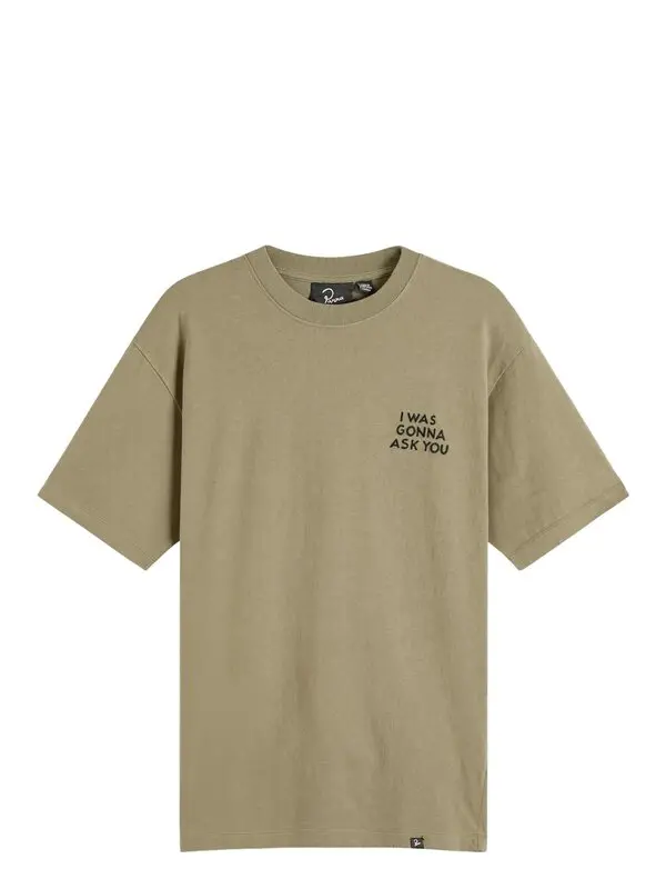 PARRA Waiting For You T-shirt - Green