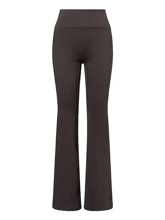 ADANOLA Flared Yoga Stretch-jersey Leggings - Coffee Bean