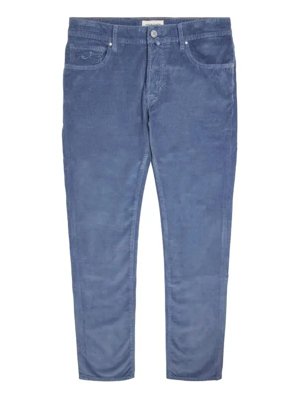 Jacob Cohen Corduroy Bard Slim-fit Chinos - Blue