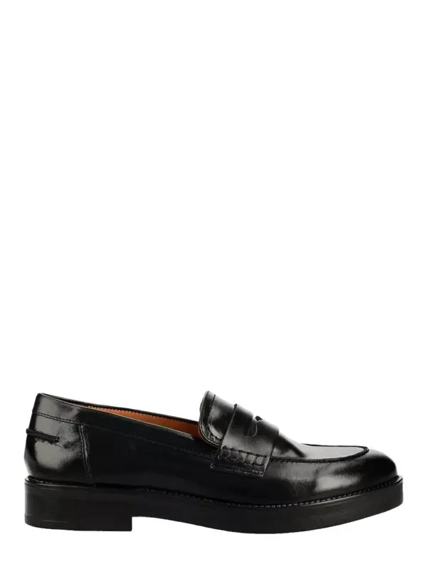 JONAK PARIS Mirna Leather Loafers - Black