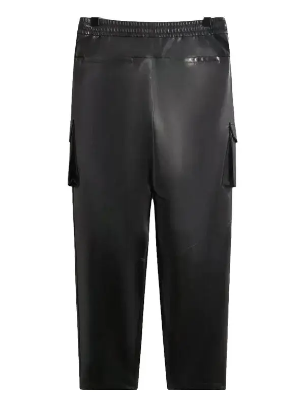 Kith Sennet Ii Leather Cargo Tapered Pants - Black