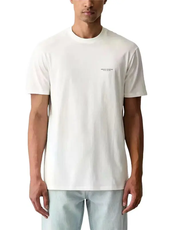 Armani Exchange Logo-print Short-sleeved T-shirt - White