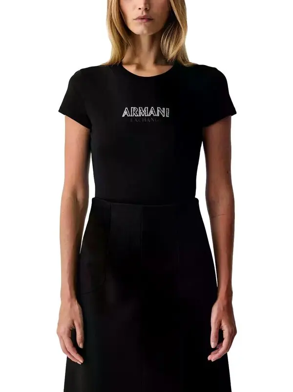Armani Exchange Cotton T-shirt - Black
