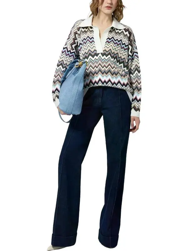 Missoni Zigzag-knit Sweater - White