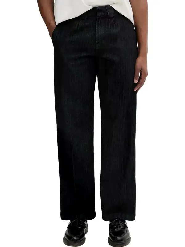 Dickies Selvedge Herringbone-pattern Jeans - Blue