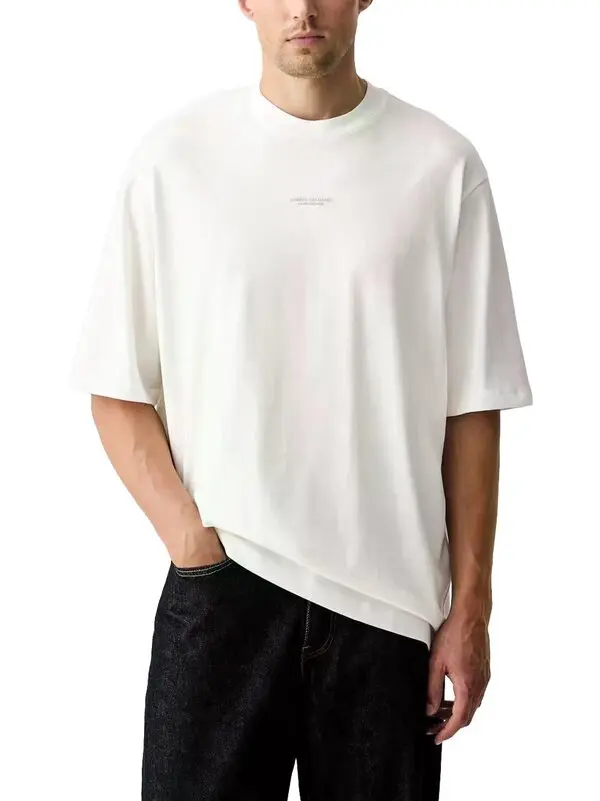 Armani Exchange Logo-print Short-sleeve T-shirt - White