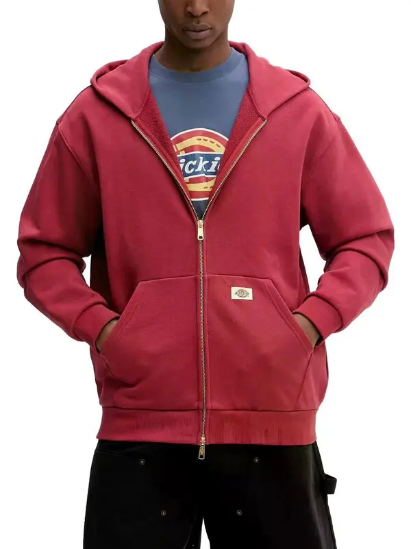 Dickies Fostoria Zip-up Hoodie - Red