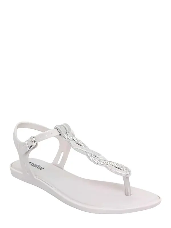 Melissa Solar M Chic Braided Strap Sandals - Neutrals