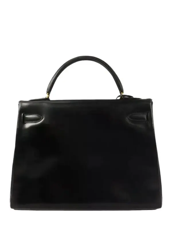 Hermès 32 Kelly Two-way Handbag - Black