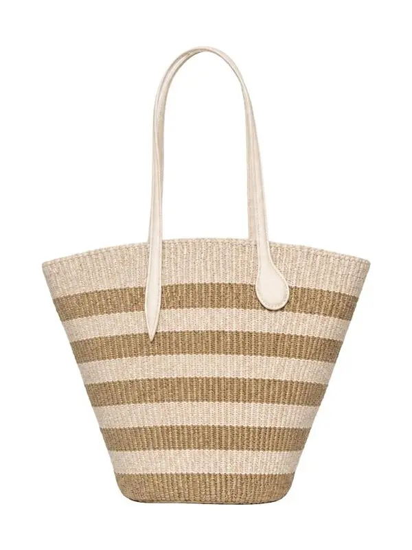LIFFNER Straw Basket Cream - Multi