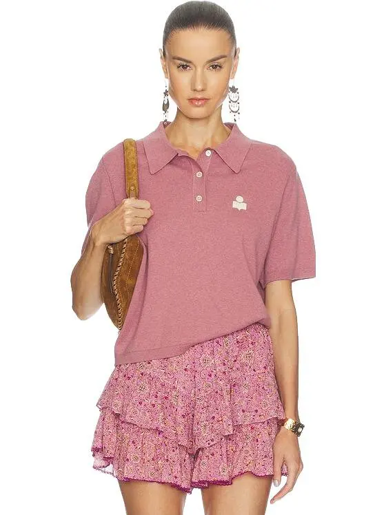Isabel Marant Étoile Althea Top - Pink