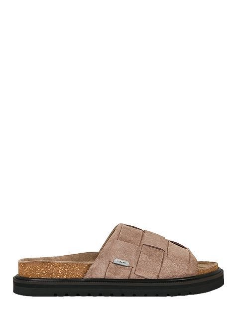 ALLSAINTS Randal Woven Slider In . Also - Brown