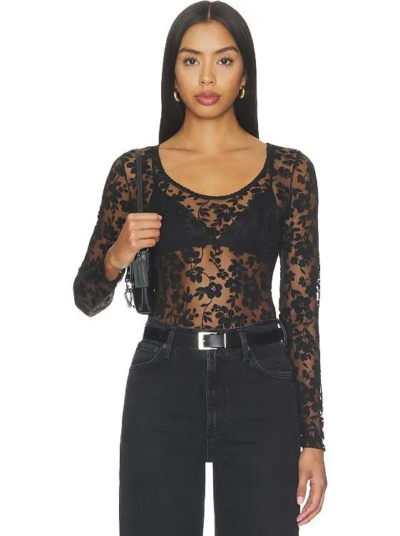 Free People X Intimately Early Sunsets Layering Top In . Also - Black