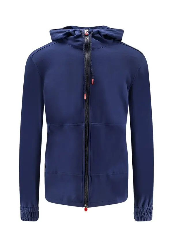 Kiton Stretch Cotton Sweatshirt - Blue
