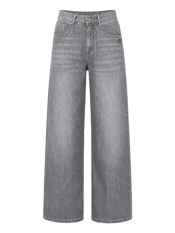 GANG Carlotta Wide-leg Jeans - Grey