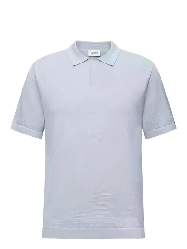 DRYKORN Triton Cotton Polo Shirt - Blue
