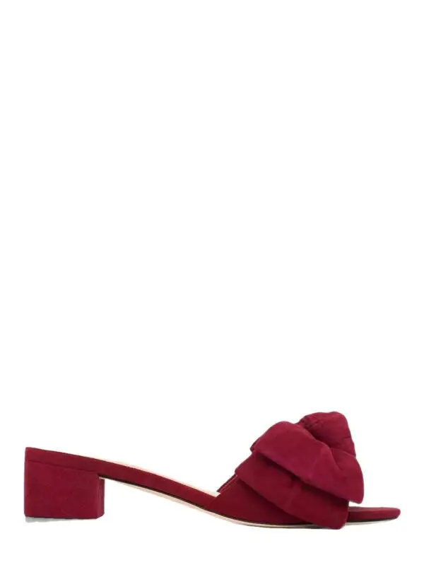 Cinq À Sept Faith Bow-detail Sandals - Red