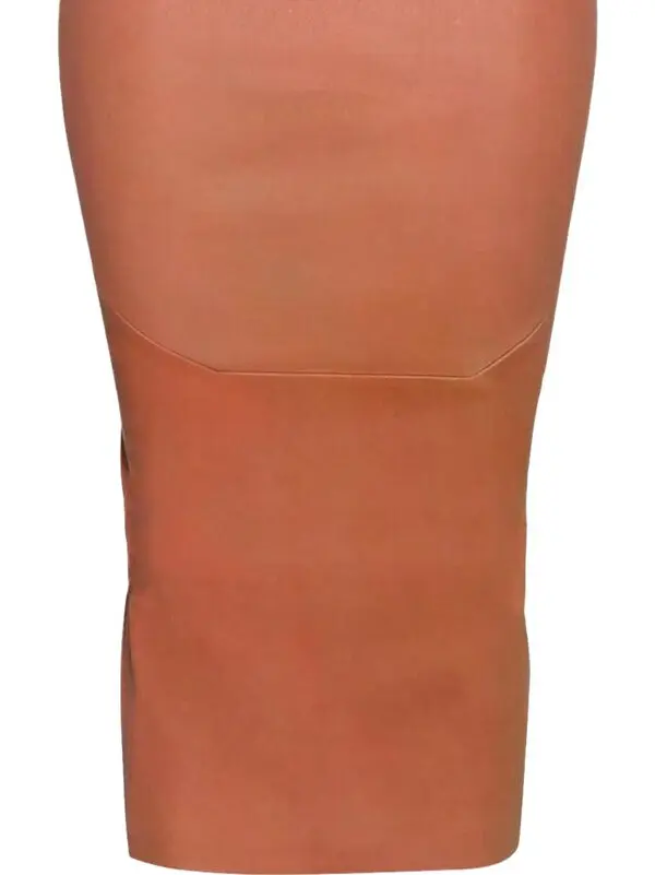 Rick Owens Midi Skirt - Orange