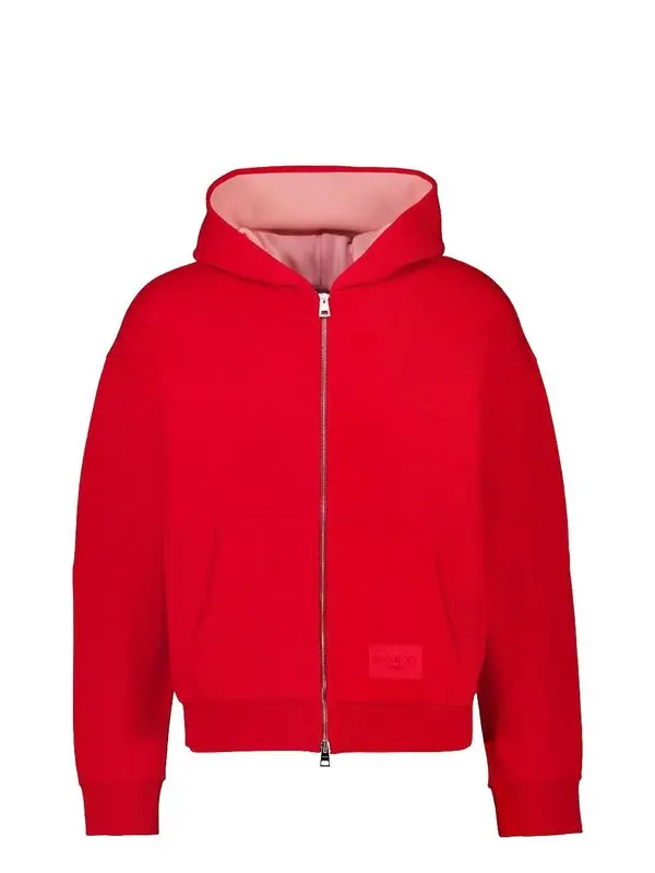 Givenchy Couture Seam Zip Hoodie - Red