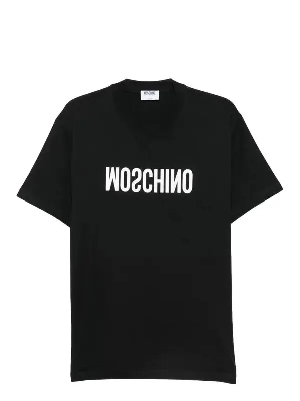 Moschino Logo-print T-shirt - Black