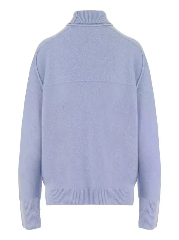 Carven Cashmere Roll-neck Sweater - Blue