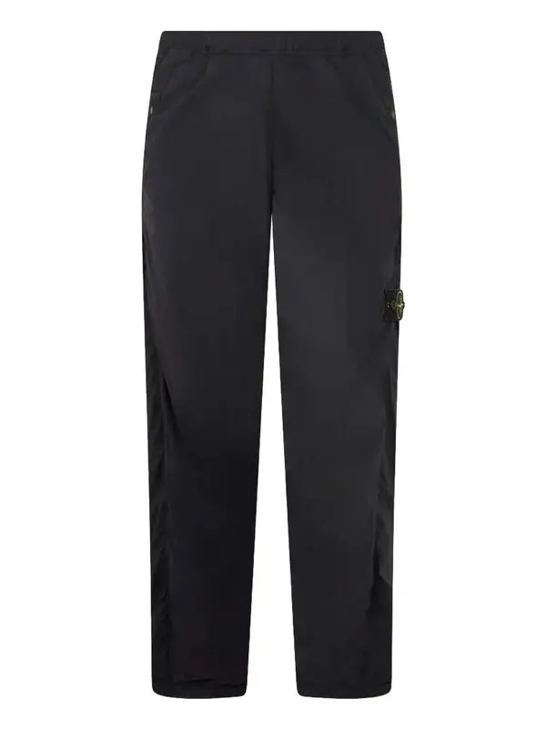 Stone Island Ultralight Nylon Stretch-tc Trousers - Black