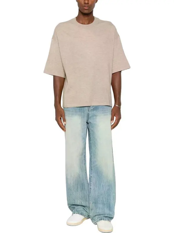 Fear Of God Logo Patch T-shirt - Neutrals