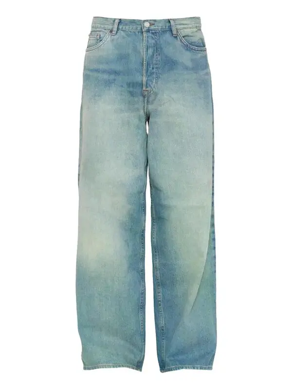Wood Wood Ww Type 3 Faded Effect Jeans - Blue