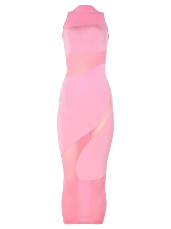 Wolford Panel-shade Midi Dress - Pink
