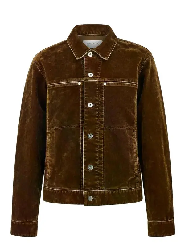 FERRAGAMO Utility Blouson - Brown