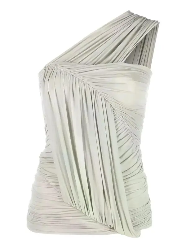 Rick Owens Edfu Draped Blouse - Grey