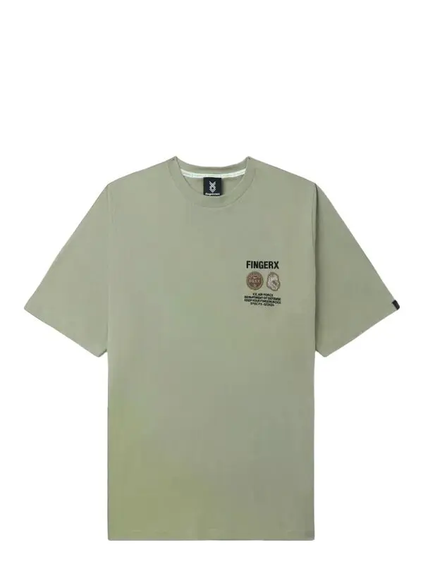 FINGERCROXX Graphic-print T-shirt - Green
