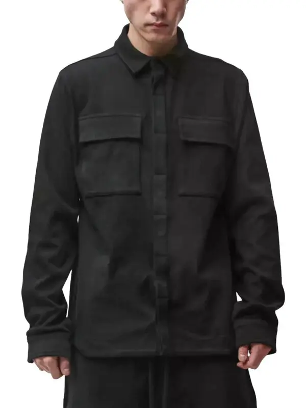 THOM KROM Flap-pocket Shirt - Black