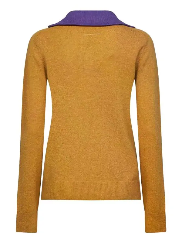 MAISON MARGIELA Layered-effect Sweater - Yellow
